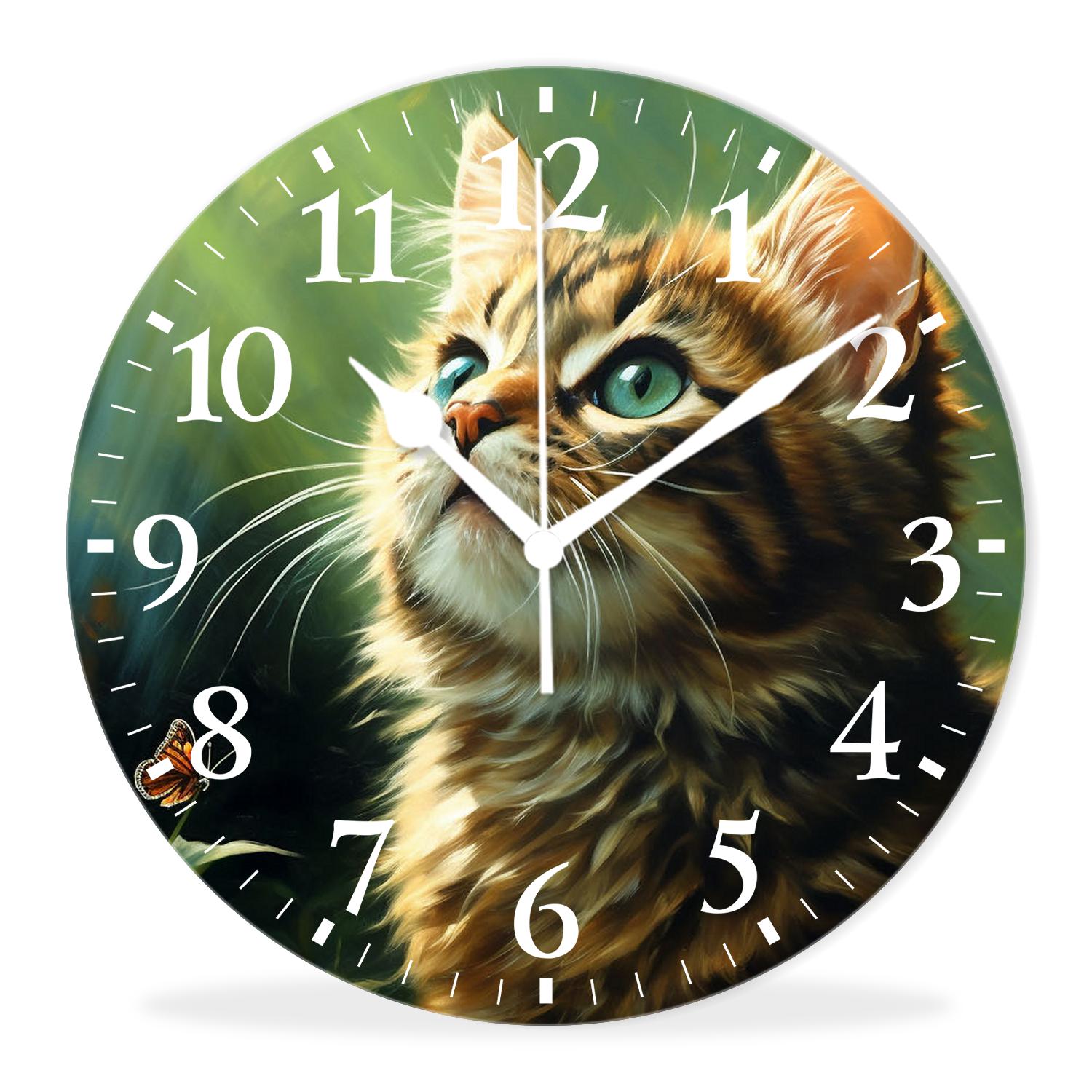 KITTENS Wall Clock kitten cat lover pet breeder gift - Walmart.com
