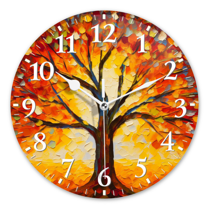 Non-Ticking Sweep Movement Wall Clocks Battery Operated Analog Wall ...