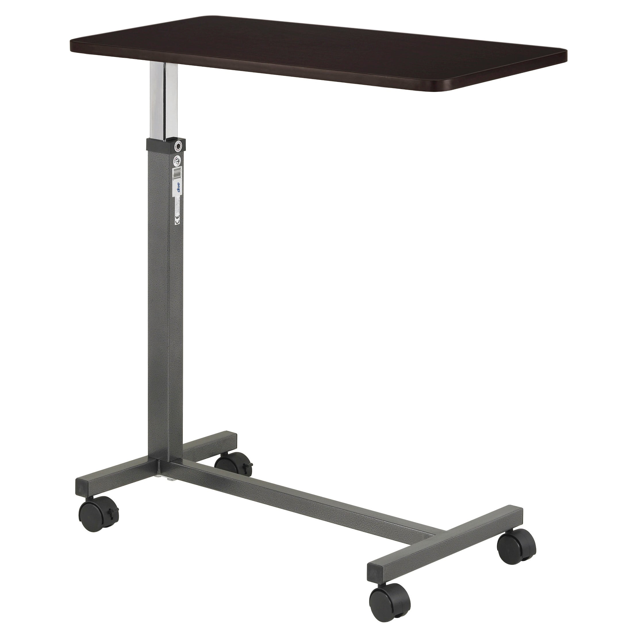 Non Tilt Top Overbed Table, Silver Vein - Walmart.com