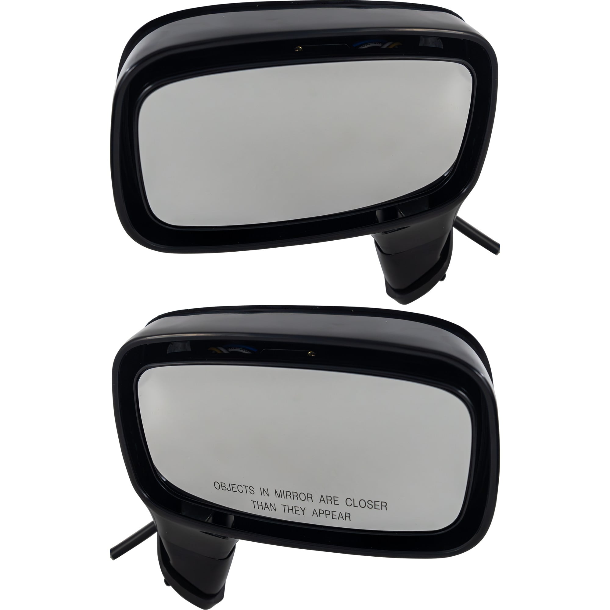 Non-Towing Mirrors Power Non-Folding Non-Heated Textured Black ...