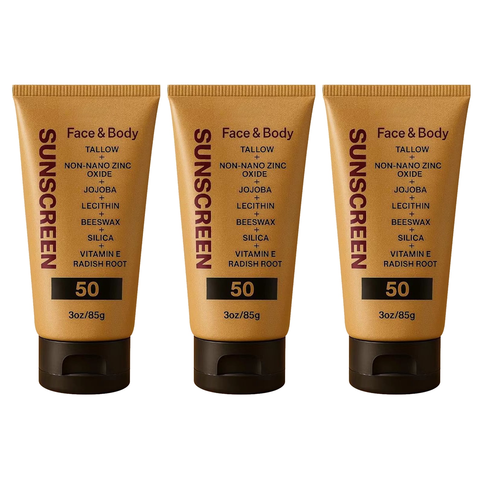 Non-Toxic Natural Mineral Suns,creen SPF 50 | Safest Organic Natural ...