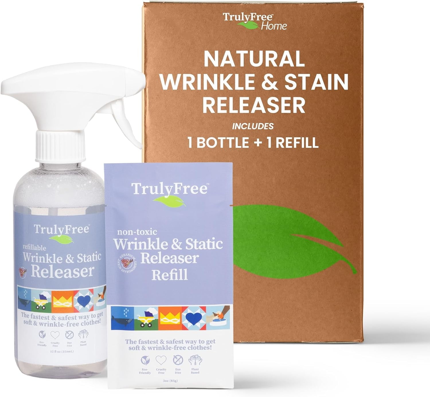 Non-Toxic Wrinkle & Static Releaser (1-Pack); Static Guard; Wrinkle ...