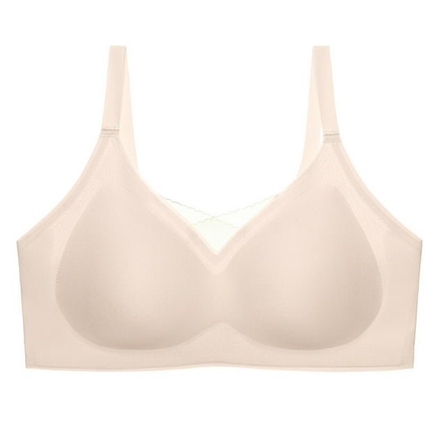 Non Wired Bra Womens Padded Full Cup Bra Without Underwire With