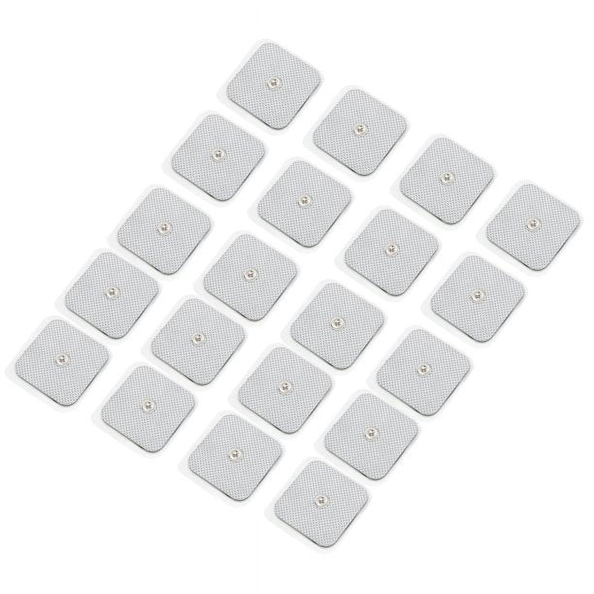 Non‑Woven Button Electrode Pad for TENS/EMS Massage Therapy Machine 5 x ...