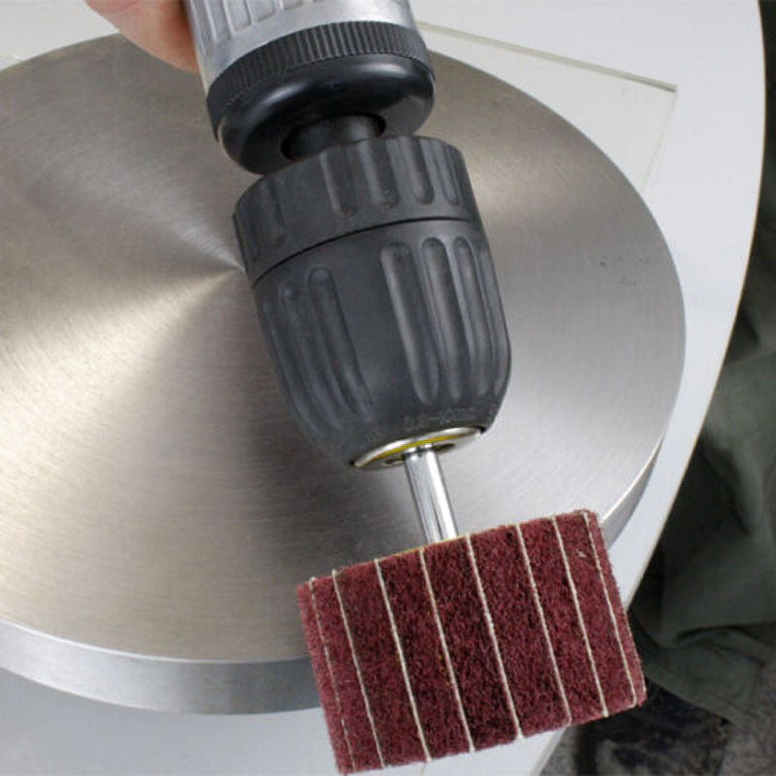 Non-Woven Sanding Wheel 50Mm Cylindrical Fan Belt Fleece Grinding ...