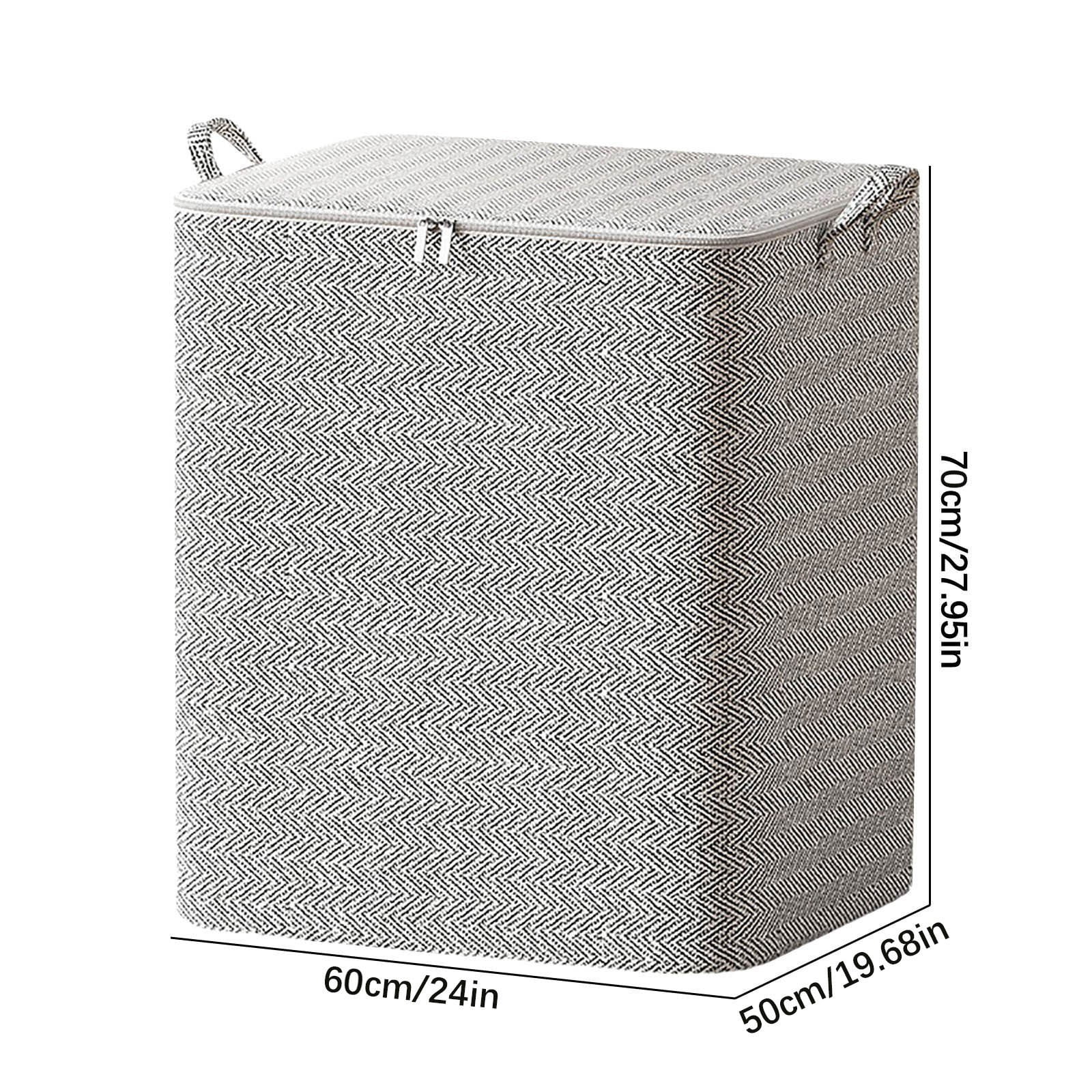 Non-Woven Zipper Storage Bag, Large Capacity, Wardrobe Storage Box ...