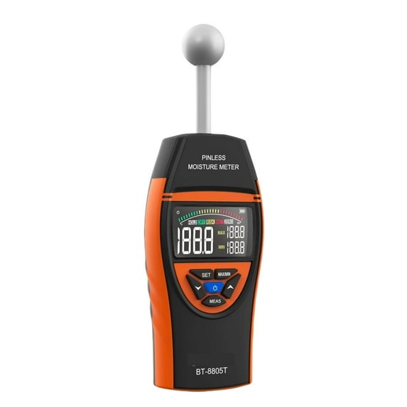 Non-contact Timber Damp Detector Digital Wood Moisture Meter LCD Screen ...