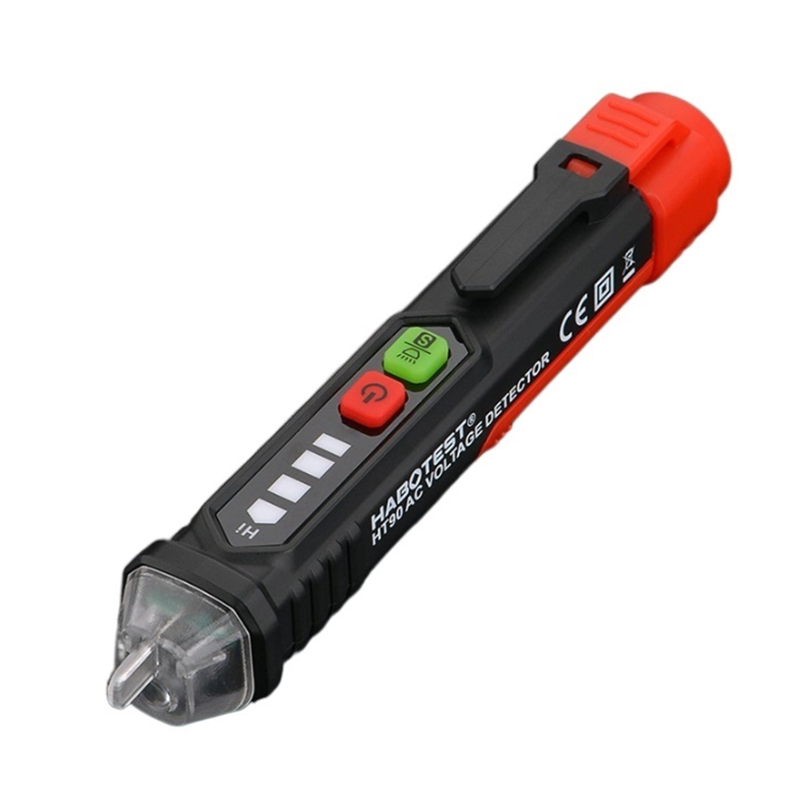 Non-contact Voltage Detector Tester Pen Voltage Detection Range AC 12 ...