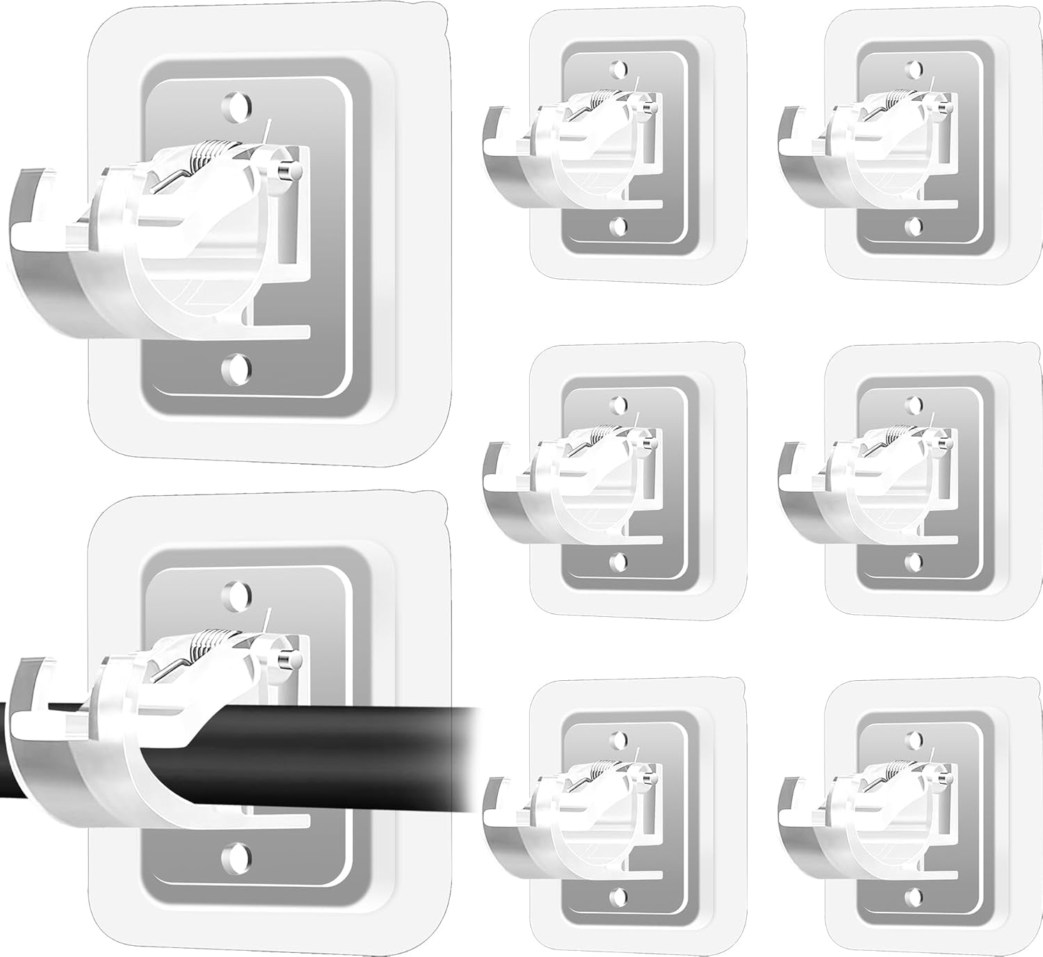 Non drilling curtain rod bracket Non drilling self-adhesive curtain rod ...