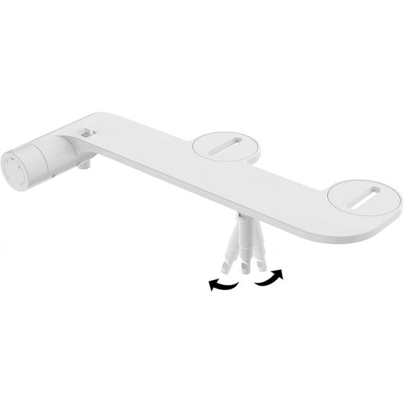 Non-electric Adjustable Angle Bidet Toilet Attachment (Cold Water Bidet ...