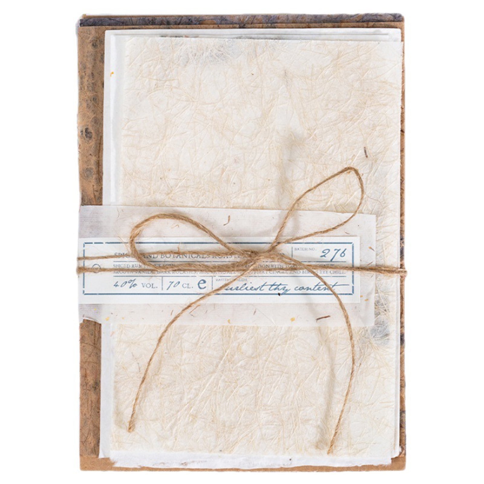 Non-repetitive Vintage Textured Scrapbook Paper Set- 10/40Pcs, DIY ...