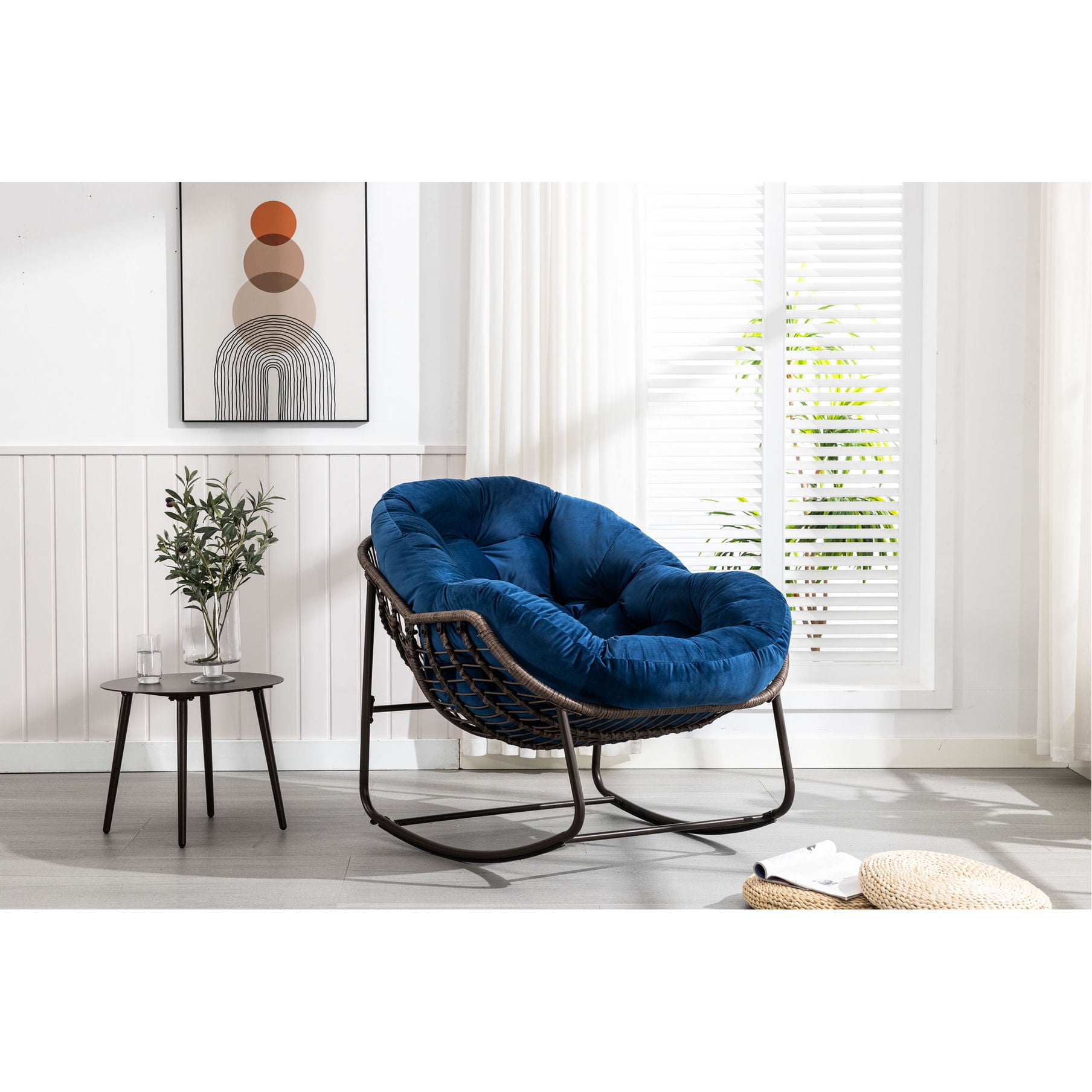 Non - rusting frame - Rocking feature - Game recreation room - Comfy ...