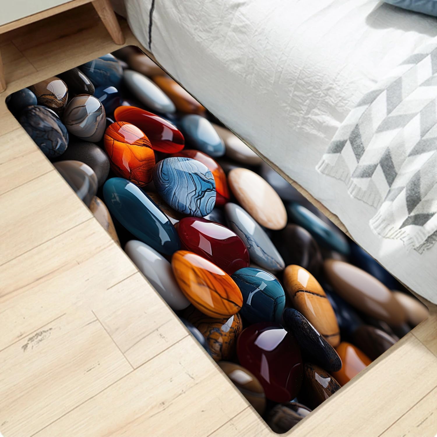 Non-skid Low Pile Sponge Foam Door Entry Rug for Bathroom Mat,Stone ...