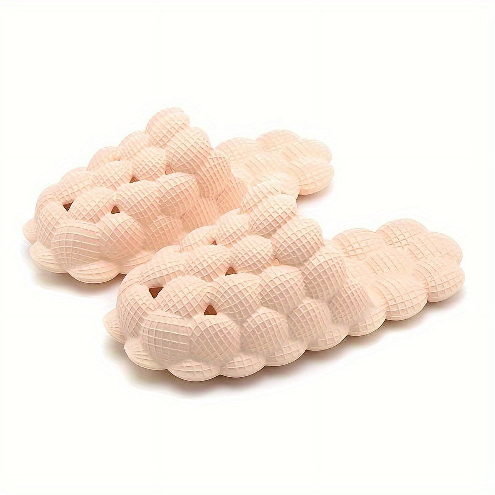 Non-slip Bubble Slide Sandals Unisex Comfort Golf Ball Texture Year ...