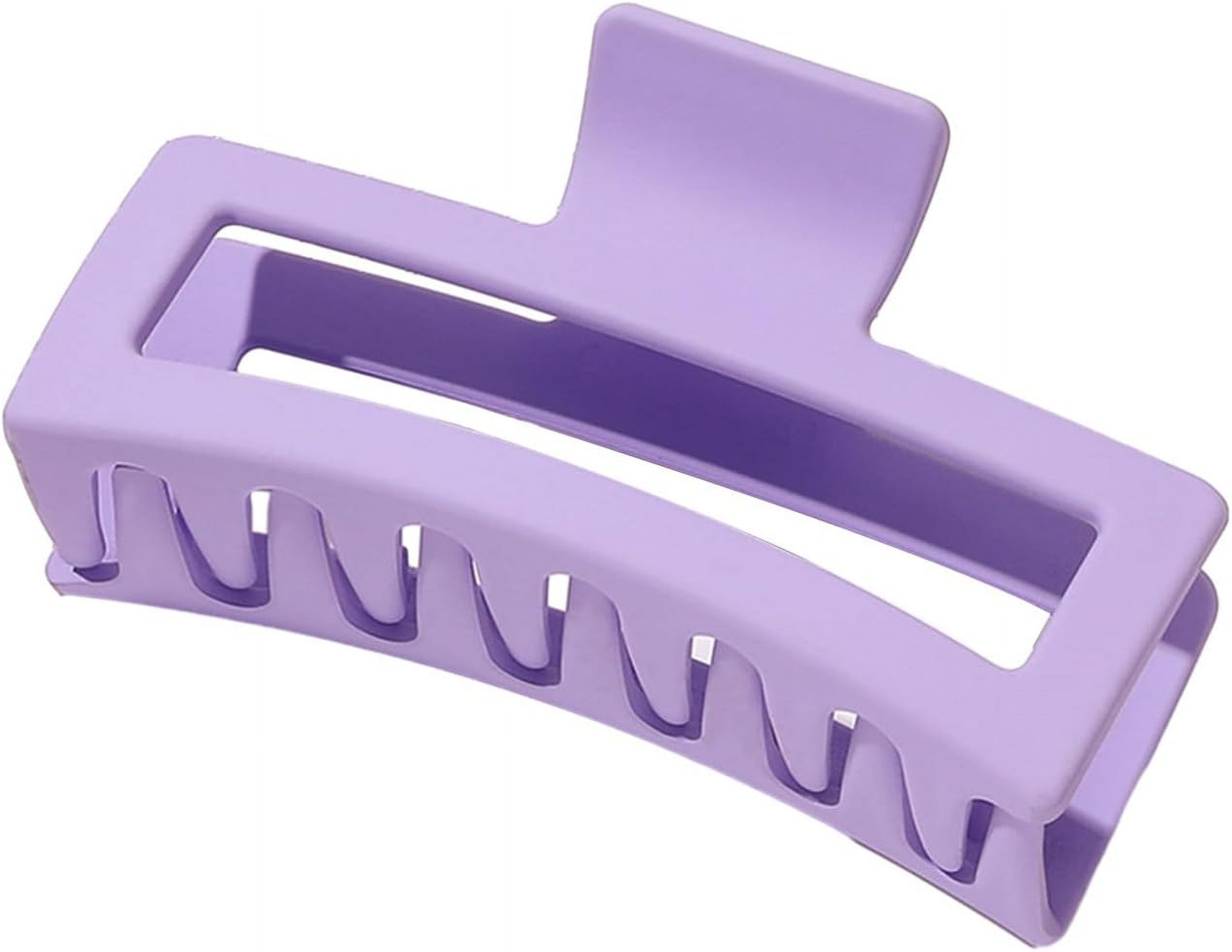 Non-slip Hair Accessory Women Clip Elegant Rectangle Clips Matte ...