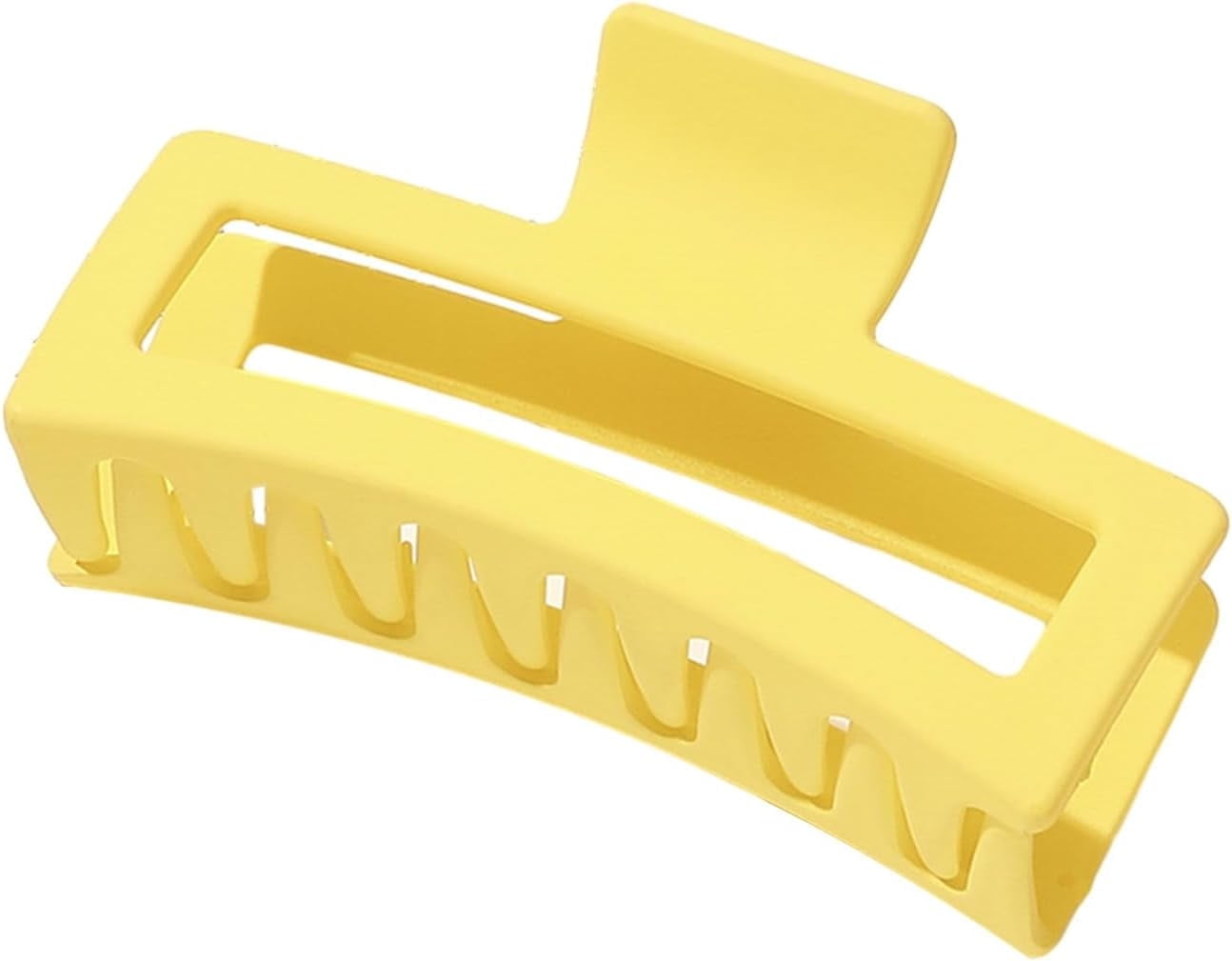 Non-slip Hair Accessory Women Clip Elegant Rectangle Clips Matte ...