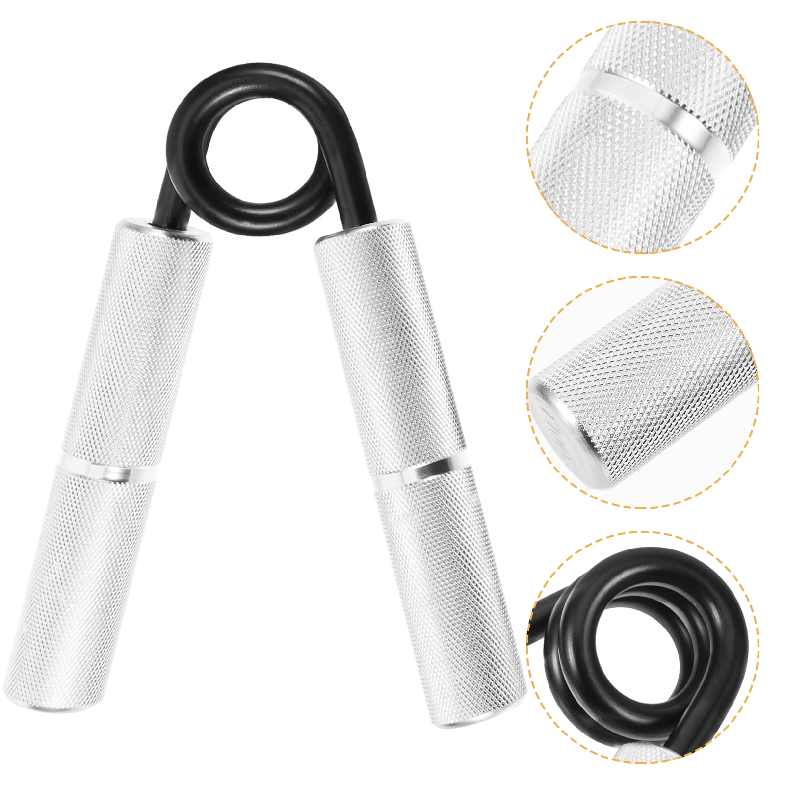 POPETPOP Grip Strength Device Spring Steel 1Pack Silver For Athletes 5 ...