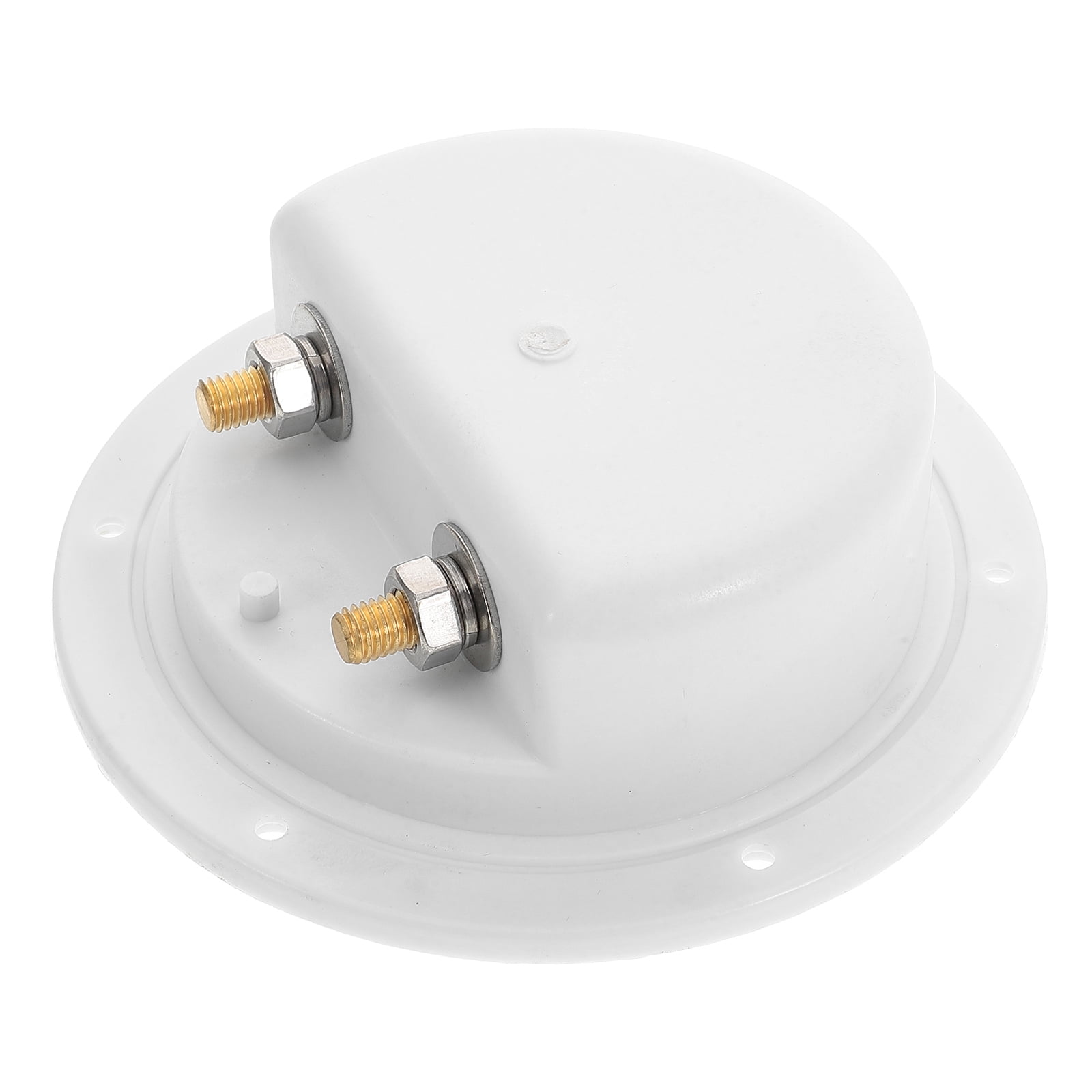 Solid Deck Hatch Cover for Boats Yachts and RVs Round Shape White ABS ...
