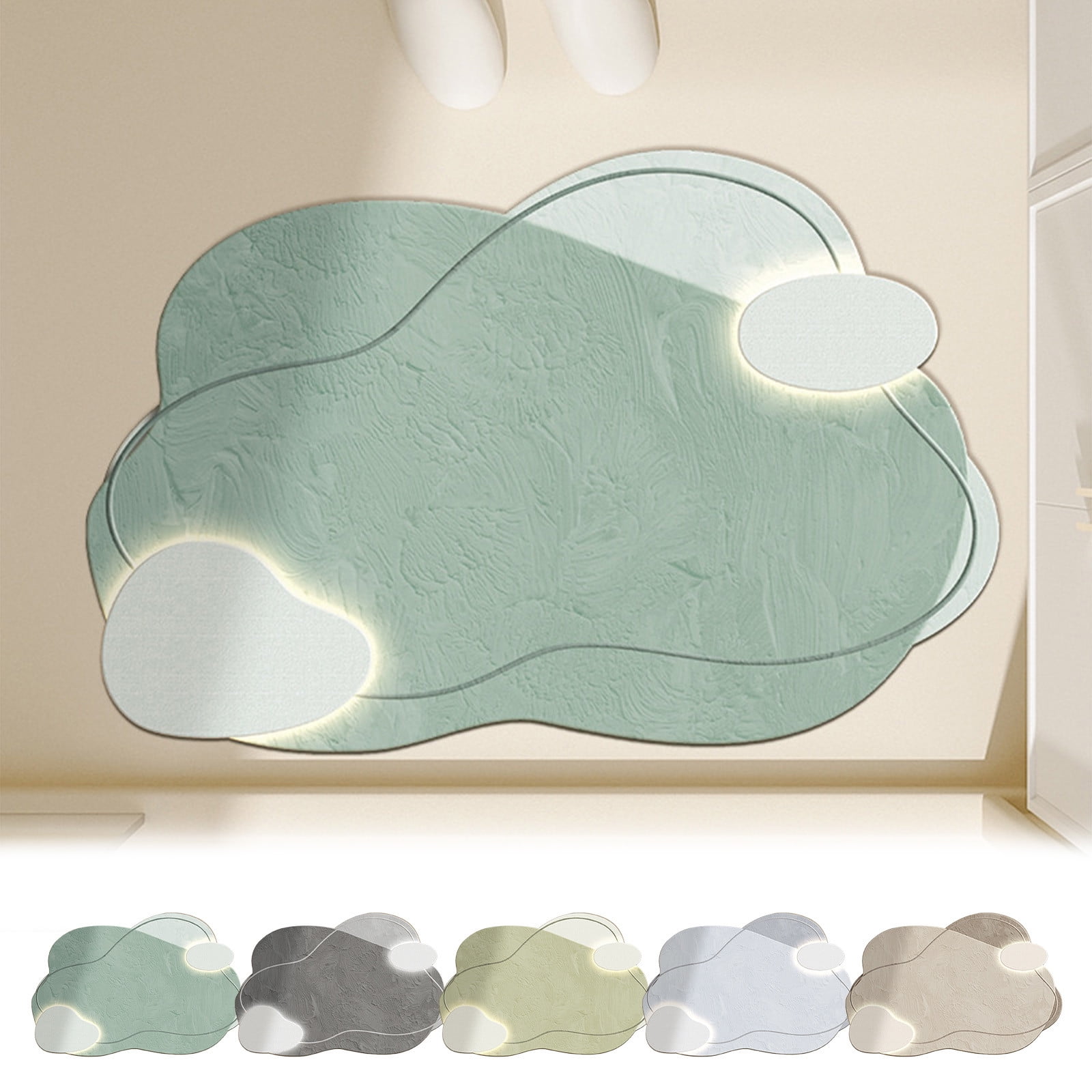 Non-slip Rubber Floor Mat, Durable Water Absorbent Mat, Heavy-duty ...