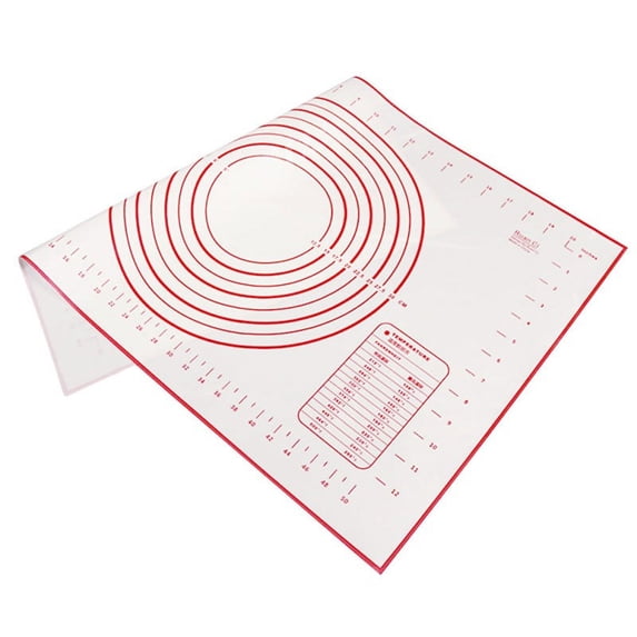 Non-slip Silicone Pastry Mat Extra Large with Measurements Silicone ...