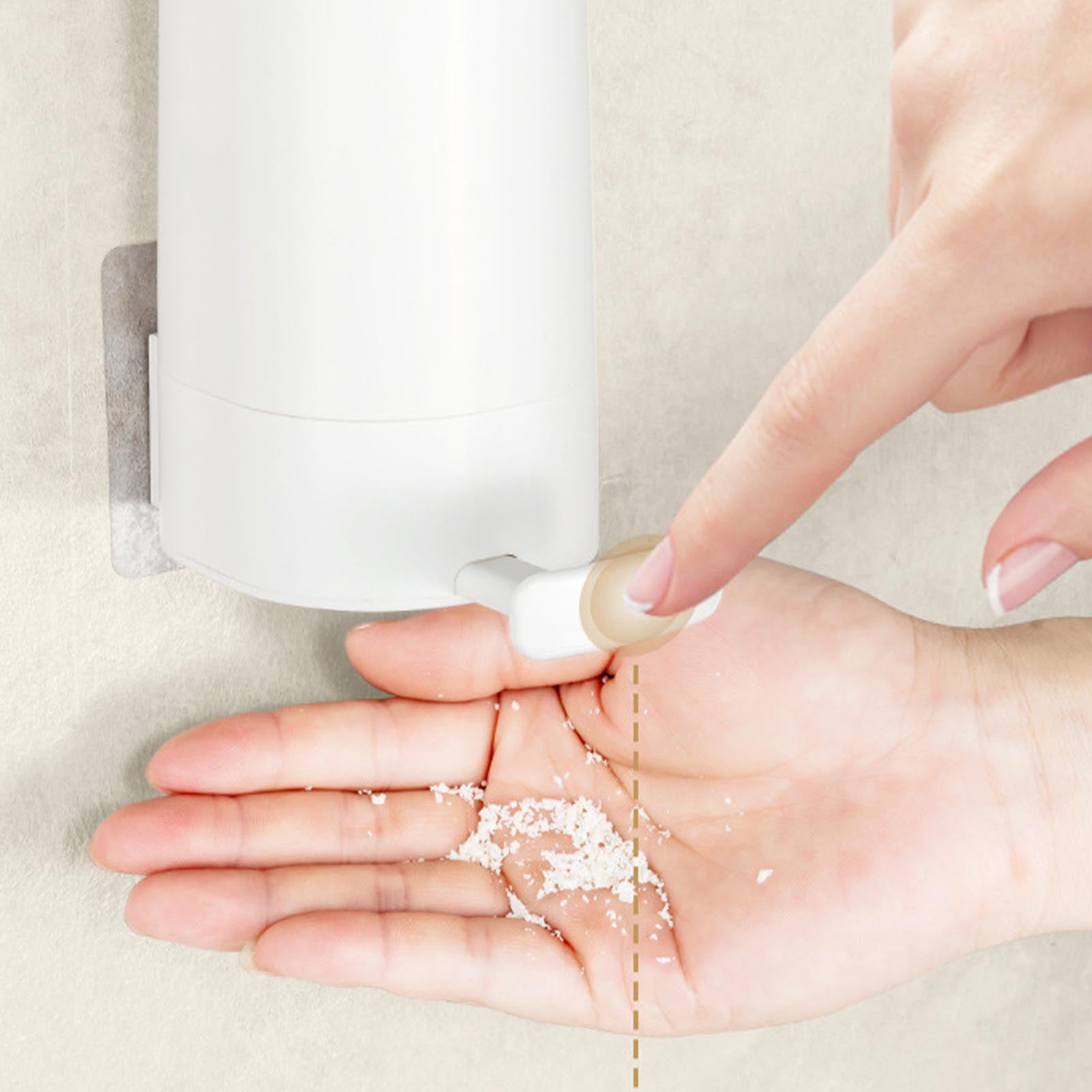 Non-stick Hose Lid Soap Dispenser,Bathroom Draining Punch Soap Box,Easy ...