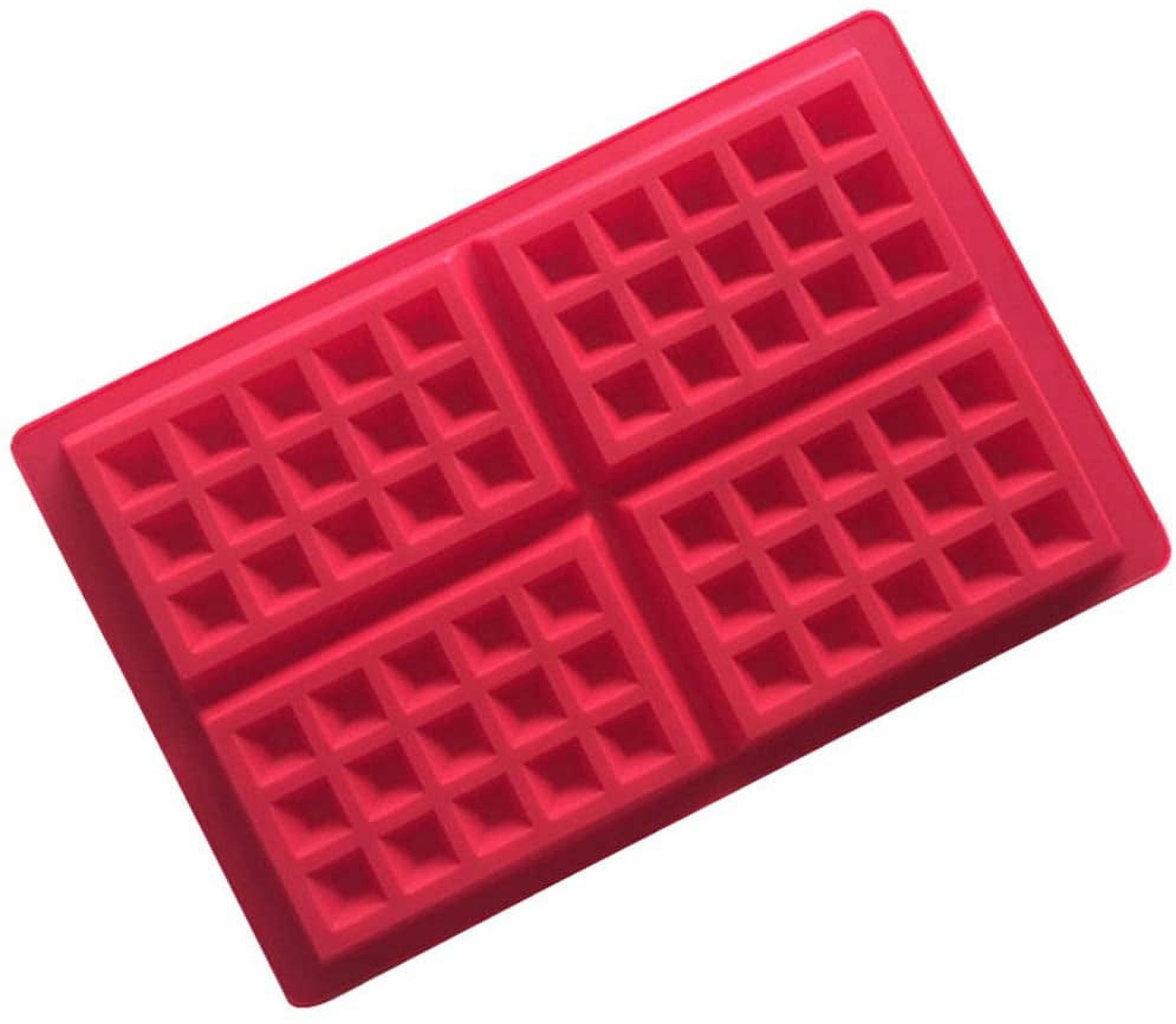 NeveLance Non stick gel waffle mold baking tool 4 cavity household ...