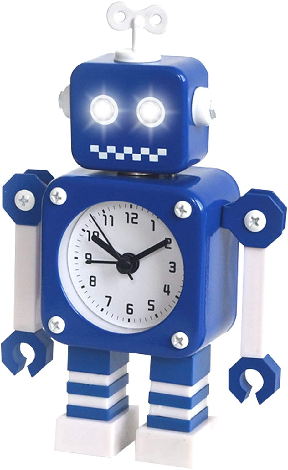 Non-ticking robot alarm clock - Walmart.com