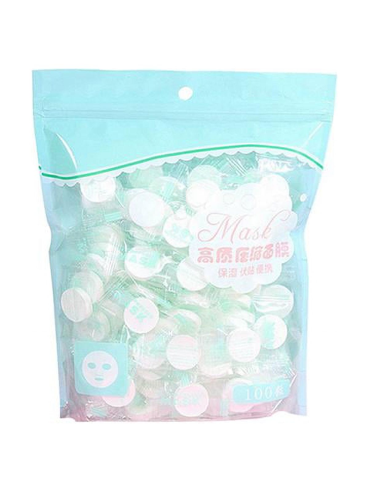 Non-woven Fabric Compressed Facial Mask DIY Skin Face Care Ultrathin ...