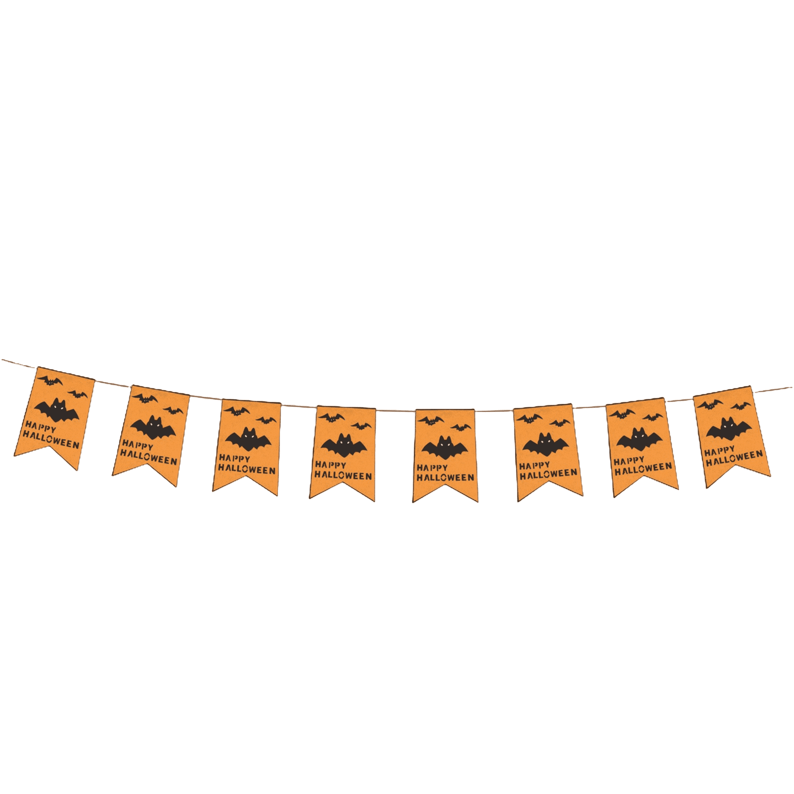 Non-woven Fabric Letter Halloween Decoration Pull Flag, Halloween ...