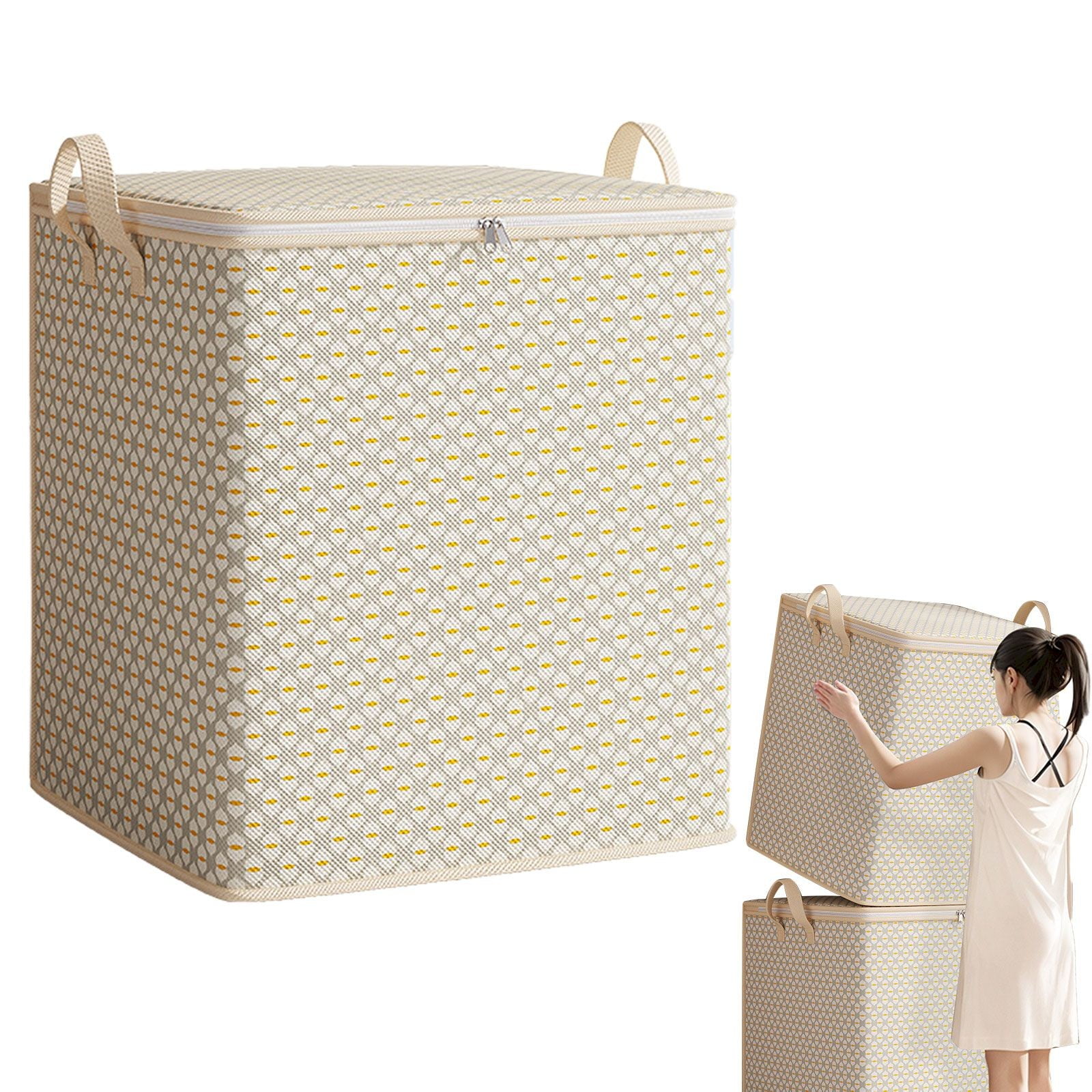 Non woven corrugated storage bag 220L|D|Heavy Duty Extra Large Clothes ...