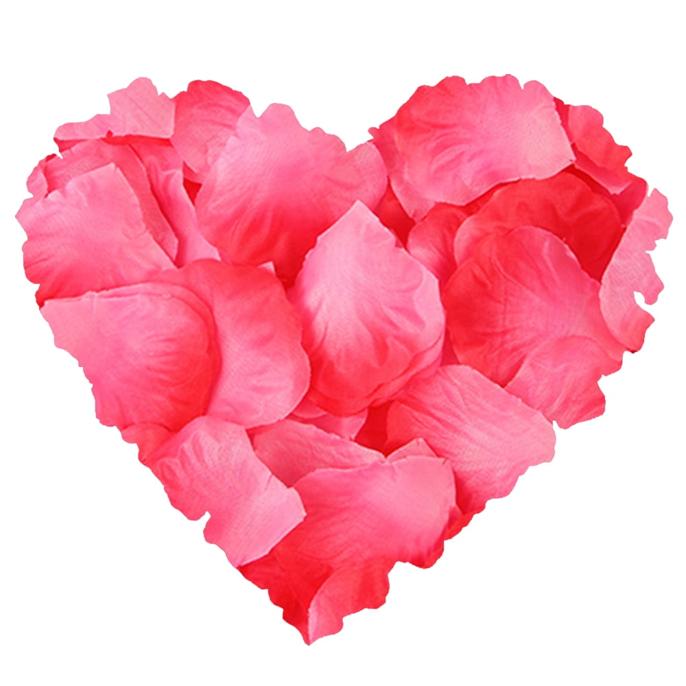 Non-woven fabric Rose Petals Simulated rose petals Wedding Party Flower ...