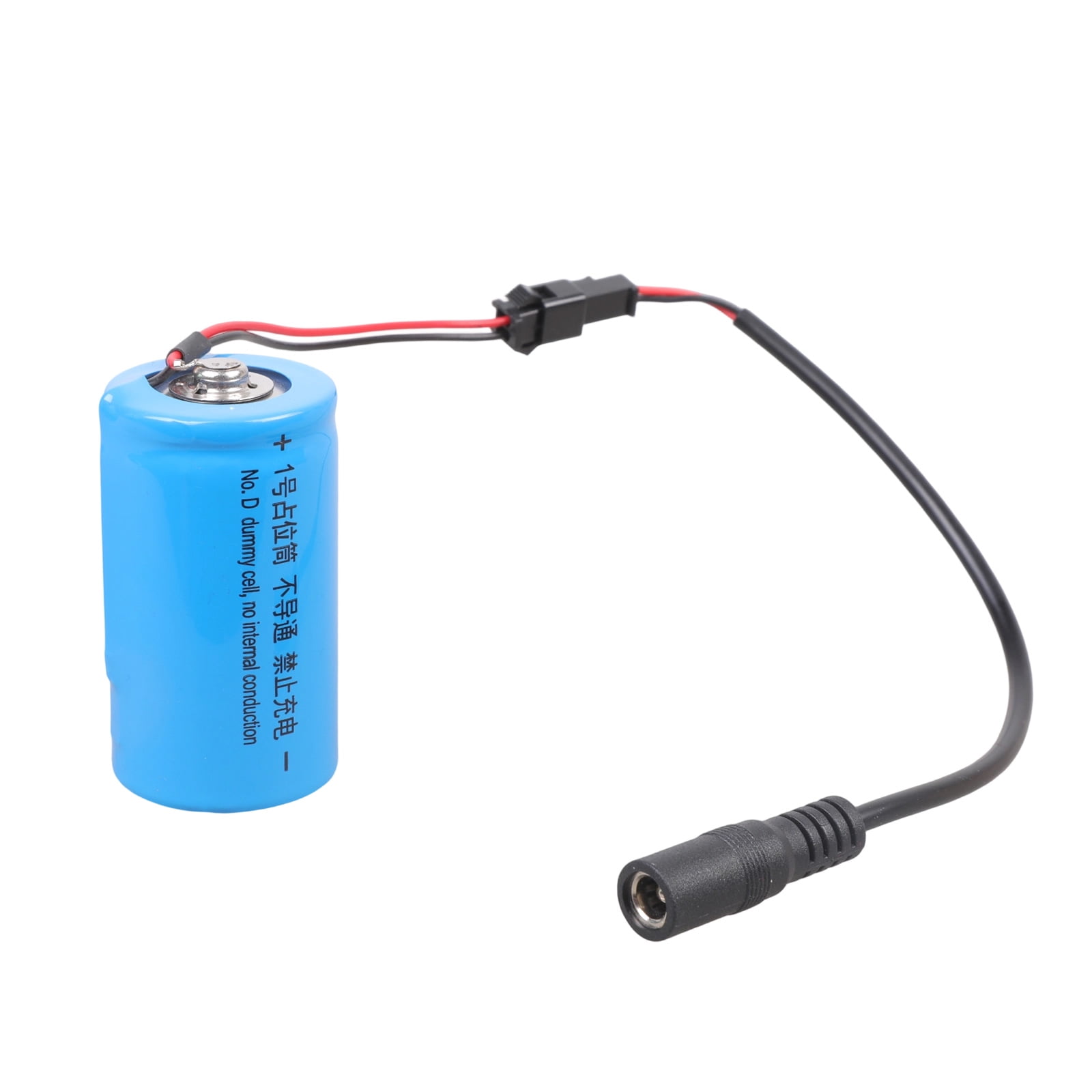NonFunctional LR20 D Cell Replacement Unit Adapter Featuring 5.5x2.1mm ...