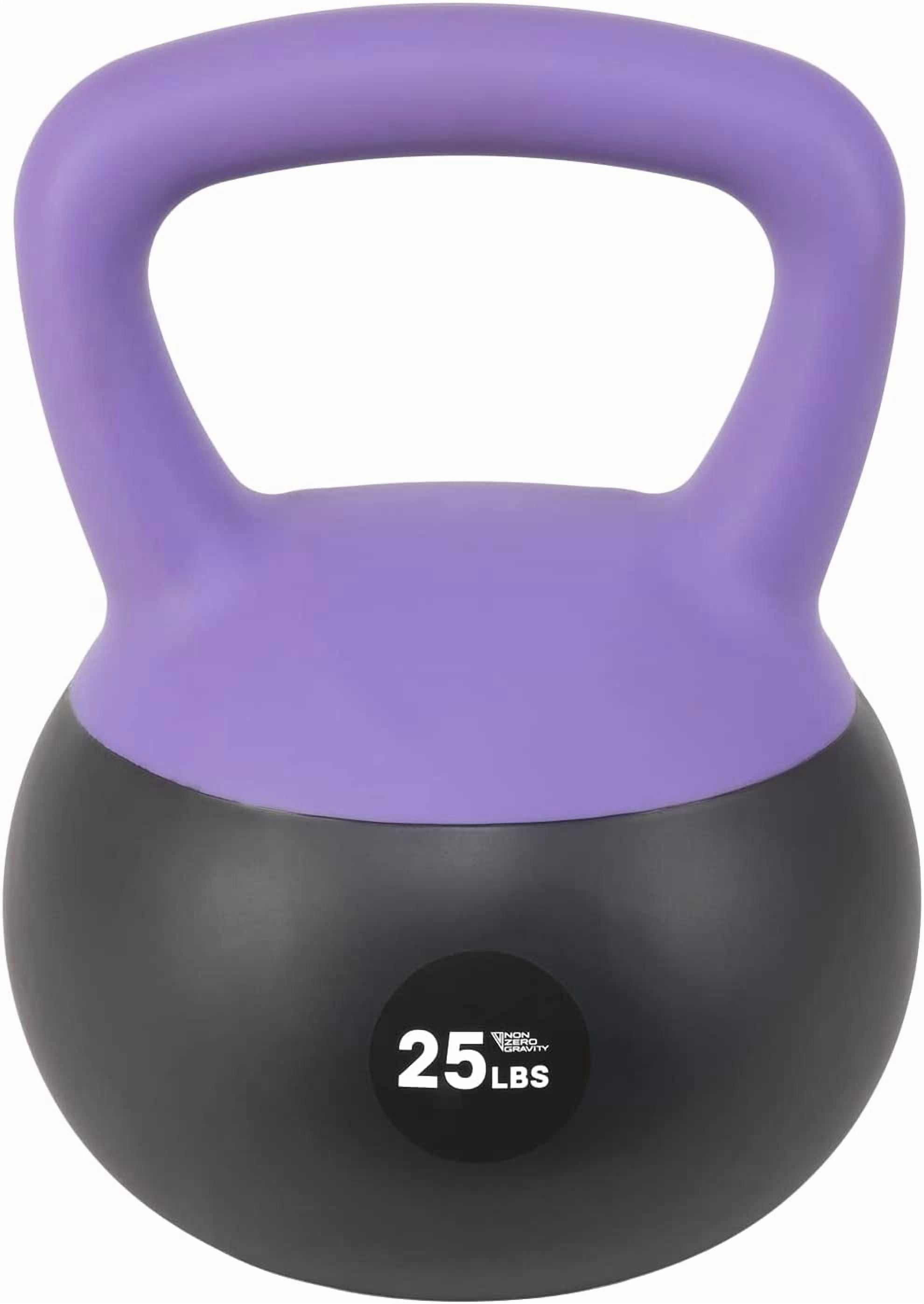 NonZero Gravity Iron Sand Soft Kettlebell with PVC Shell, Shock ...