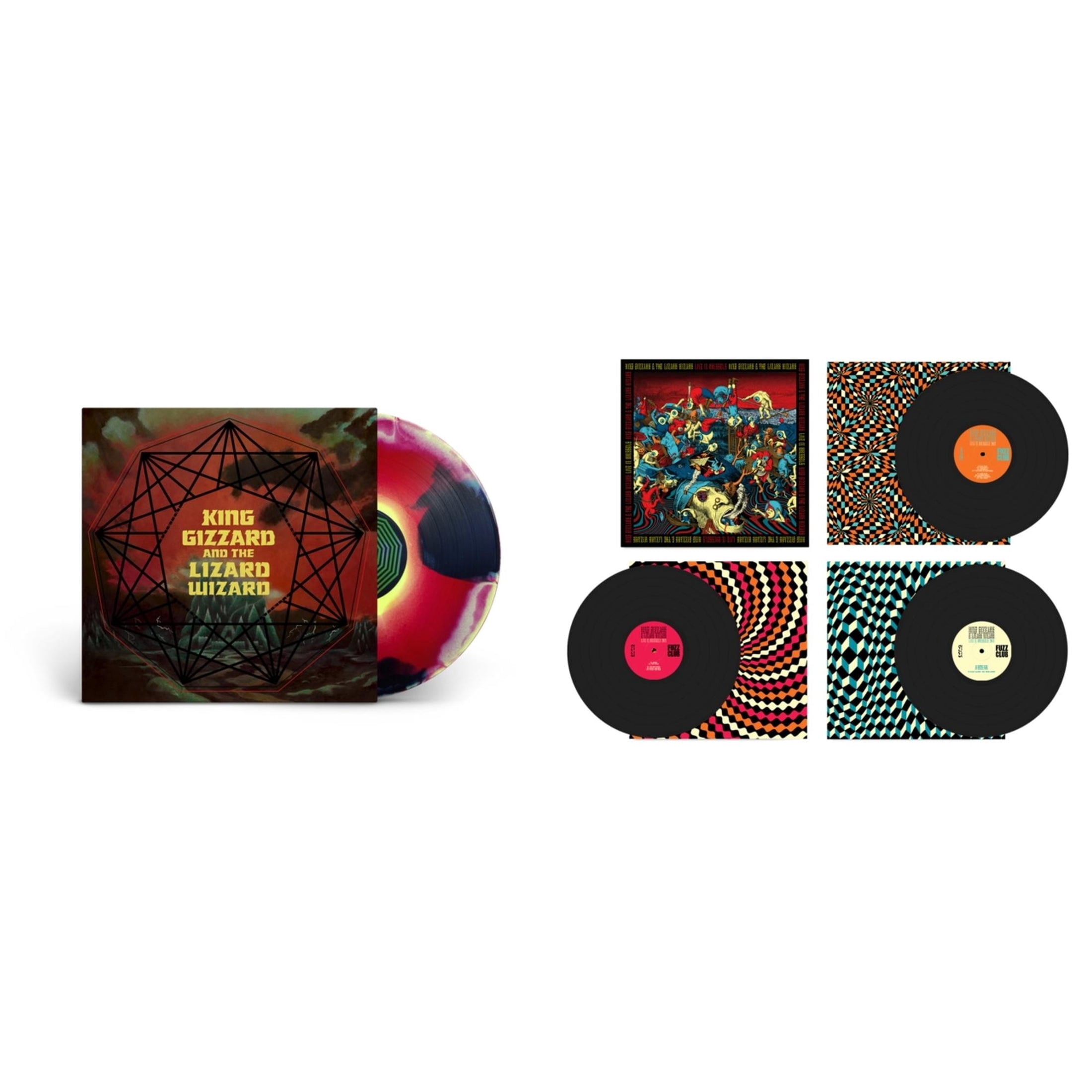 Nonagon Infinity (Yellow/Red/Black LP Vinyl) & Live In Brussels '19 ...