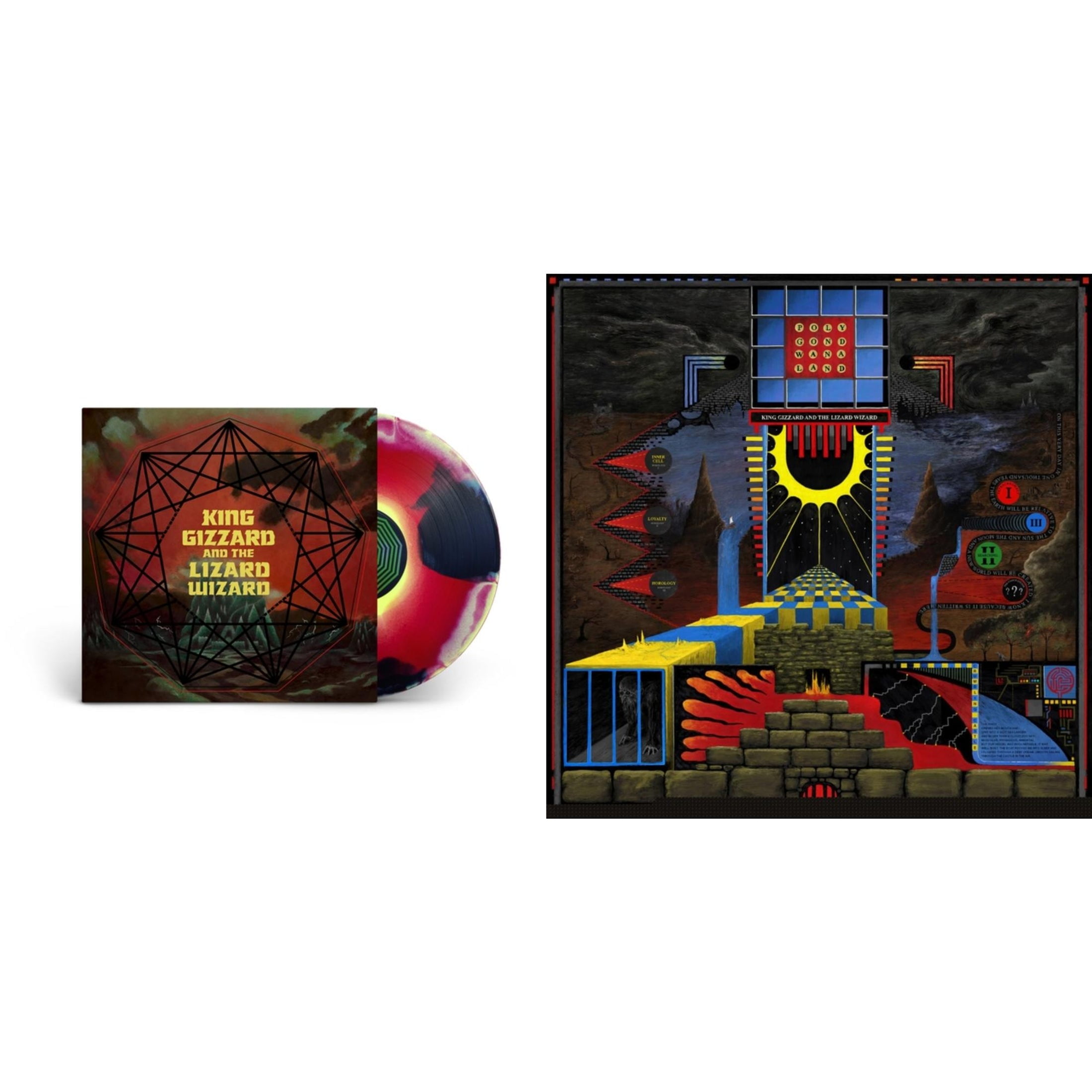 Nonagon Infinity (Yellow/Red/Black LP Vinyl) & Polygondwanaland ...