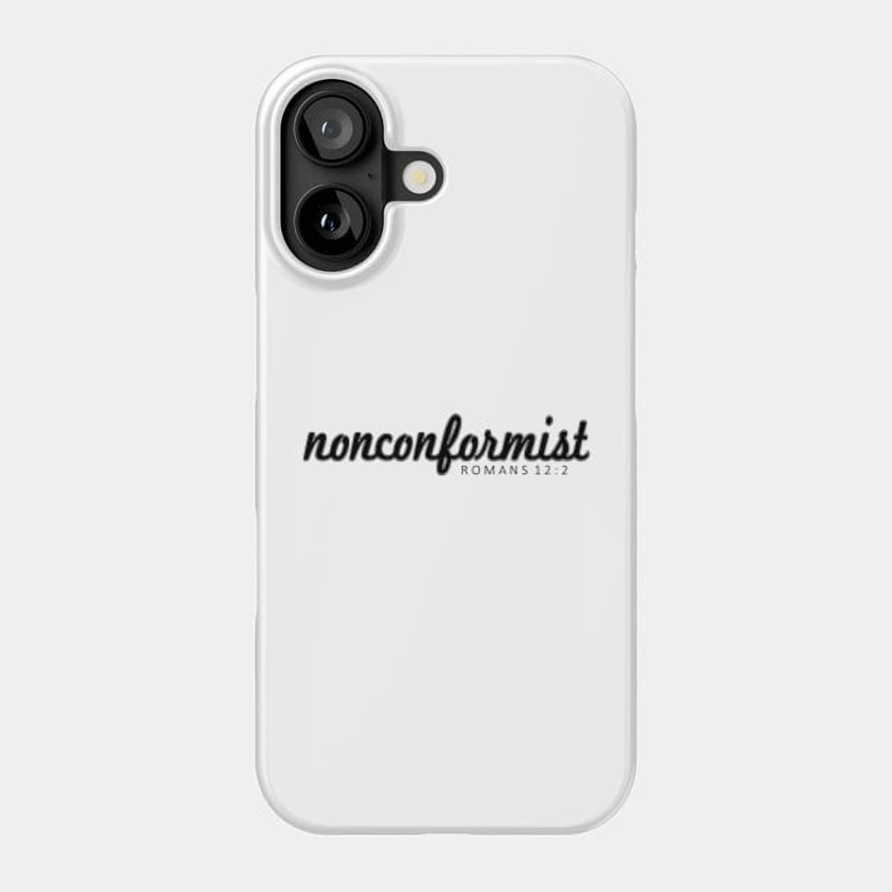 Nonconformist - Black Type with a Christian Faith and Romans 12:2 Case ...
