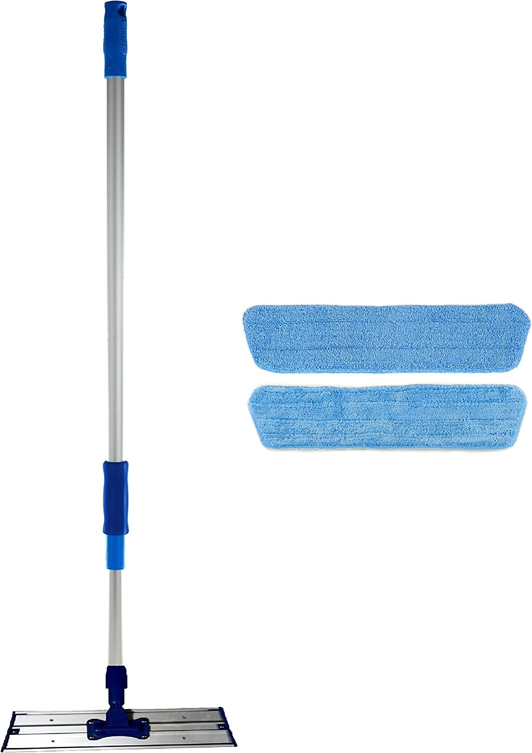 None 16 inch Commercial Professional Microfiber Mop Kit with Two ...