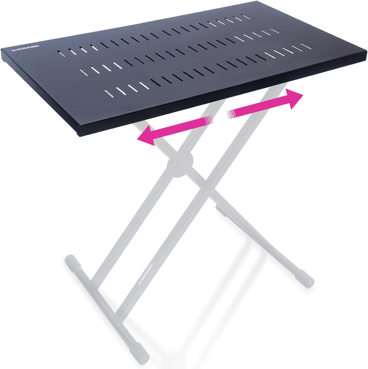 None Utility Table Top ONLY for X Style Keyboard Stands and Z Style ...