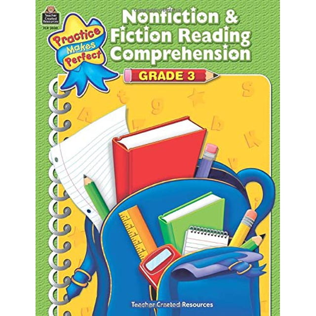 Pre-Owned Nonfiction & Fiction Reading Comprehension Grade 3: Grade 3 ...