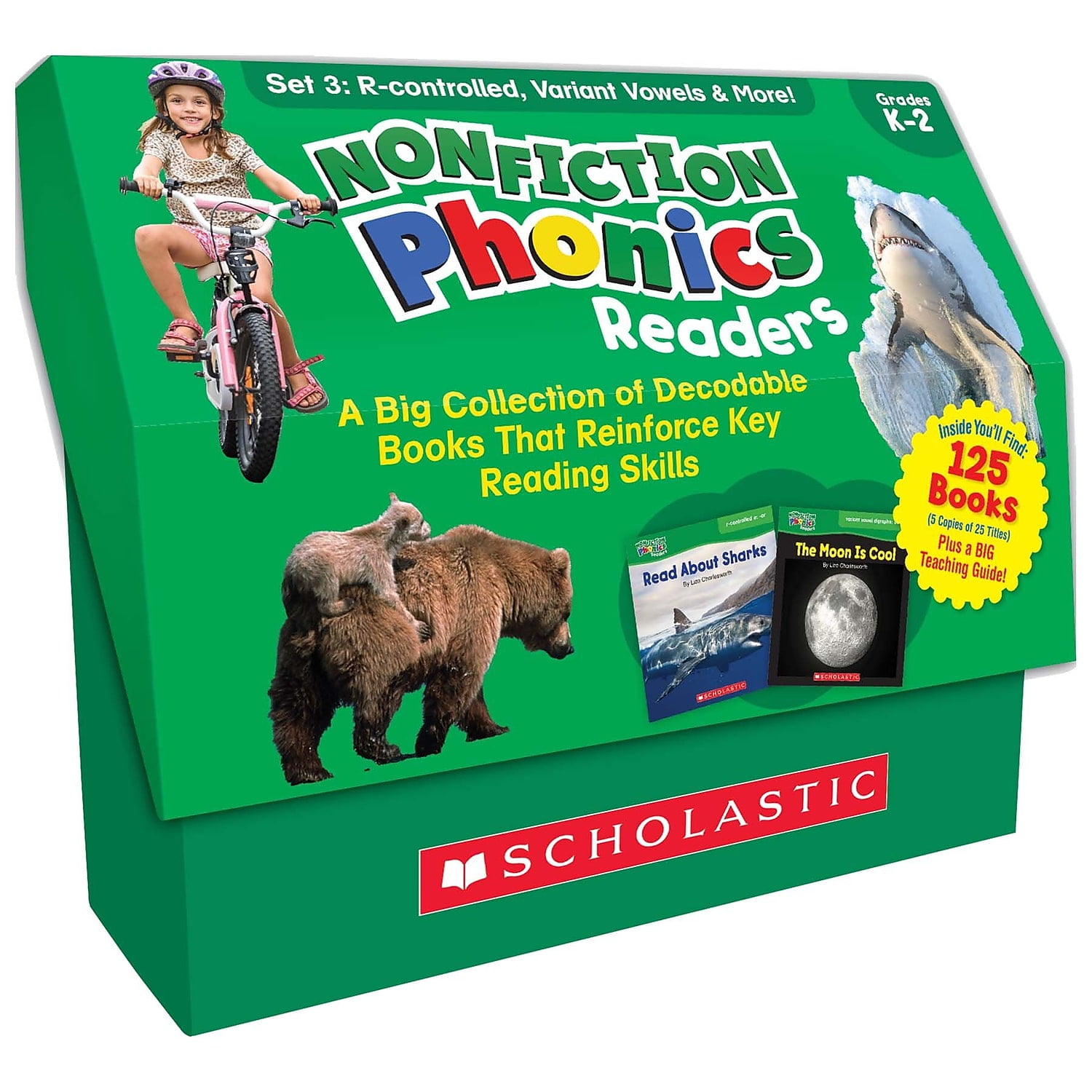 Nonfiction Phonics Readers Set 3: R-Control, Variant Vowels & More ...