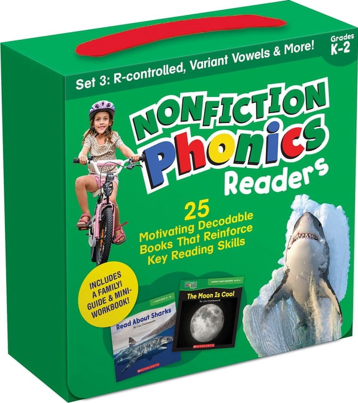 Nonfiction Phonics Readers Set 3: R-Control, Variant Vowels & More (Single-Copy Set): 25 ...