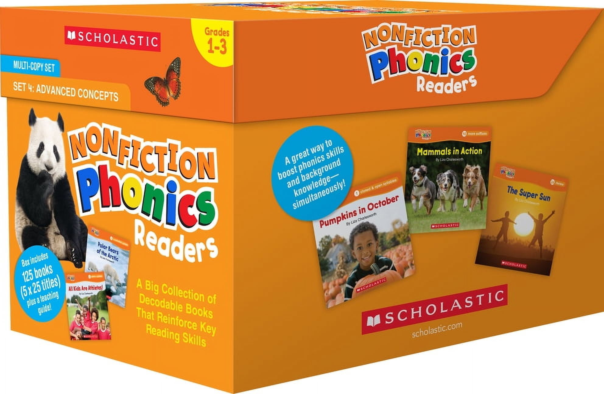 Nonfiction Phonics Readers Set 4: Advanced Concepts (Multiple-Copy Set ...