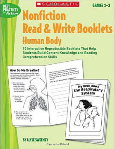 Pre-Owned Nonfiction Read & Write Booklets: Human Body: Grades 2-3 ...