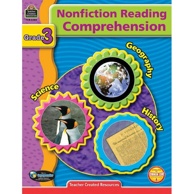 Nonfiction Reading Comprehension Grade 3 (Paperback) - Walmart.com