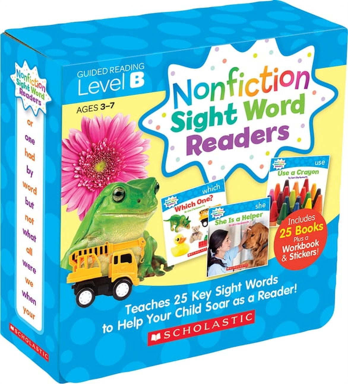 Nonfiction Sight Word Readers: Guided Reading Level B (Parent Pack ...