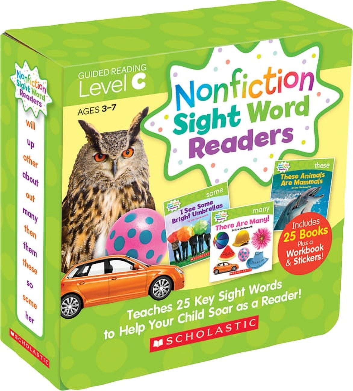 Nonfiction Sight Word Readers: Guided Reading Level C (Parent Pack ...