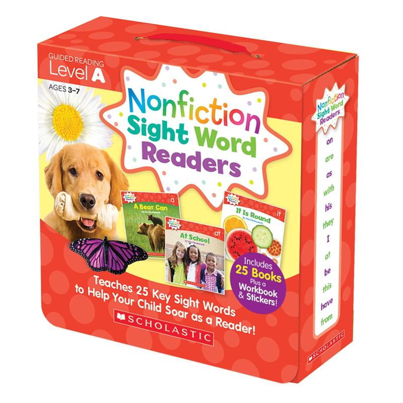 Nonfiction Sight Word Readers: Guided Reading Level a (Parent Pack ...