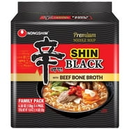 OTOKI Jin Ramen Mild Spicy Flavor, 4.23oz Pack, 18 Count, Beef Broth ...