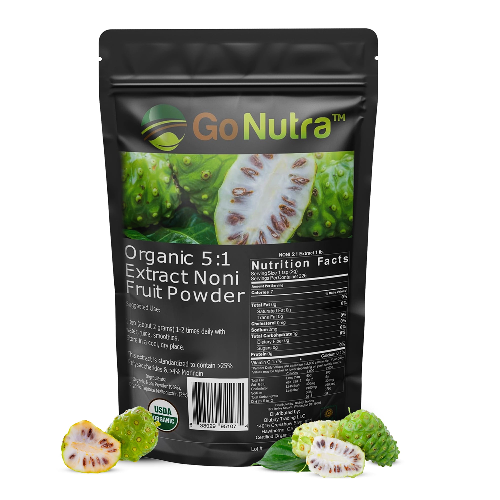 Noni Fruit Powder Organic Extract Pure 16 oz - Walmart.com