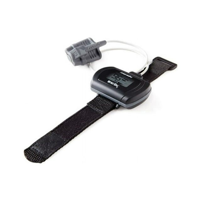 Nonin 3150 WristOx Wearable Oxygen Reader, Fingertip Monitor Pulse ...